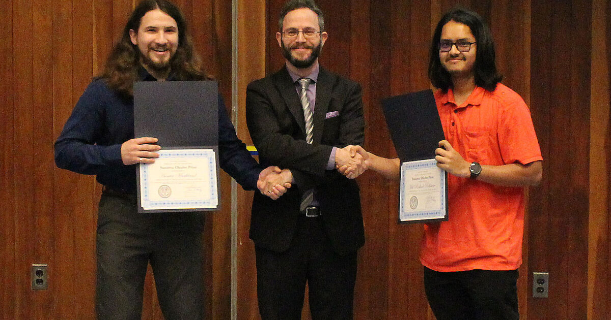 Hunter Markland Awarded 2024 Susumu Okubo Prize - Laboratory for Laser ...